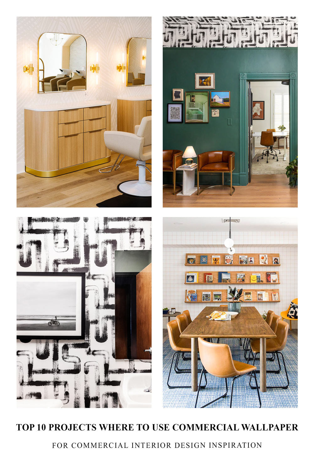 Top 10 Projects Where To Use Commercial Wallpaper | Livettes Wallpaper