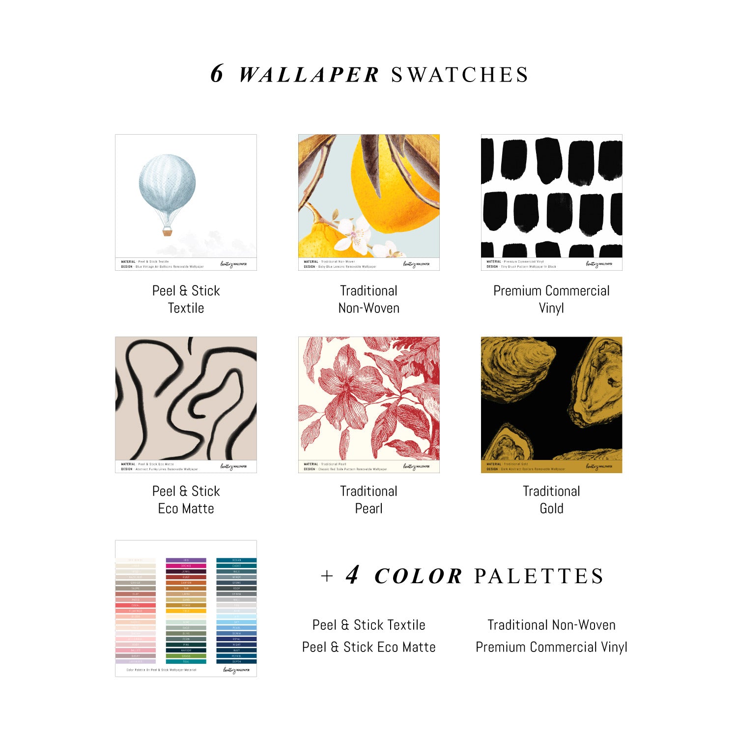 Designer Swatch Book | Livettes Wallpaper
