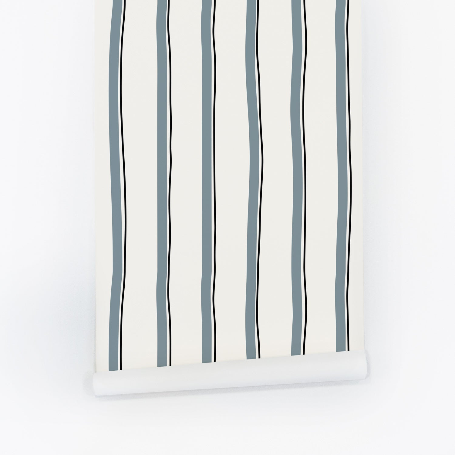 Hand Drawn Stripe Wallpaper by Livettes | Livettes Wallpaper