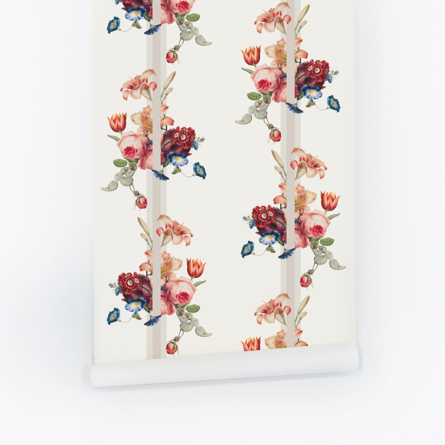 English Rose Inspired Removable Wallpaper | Livettes | Livettes Wallpaper