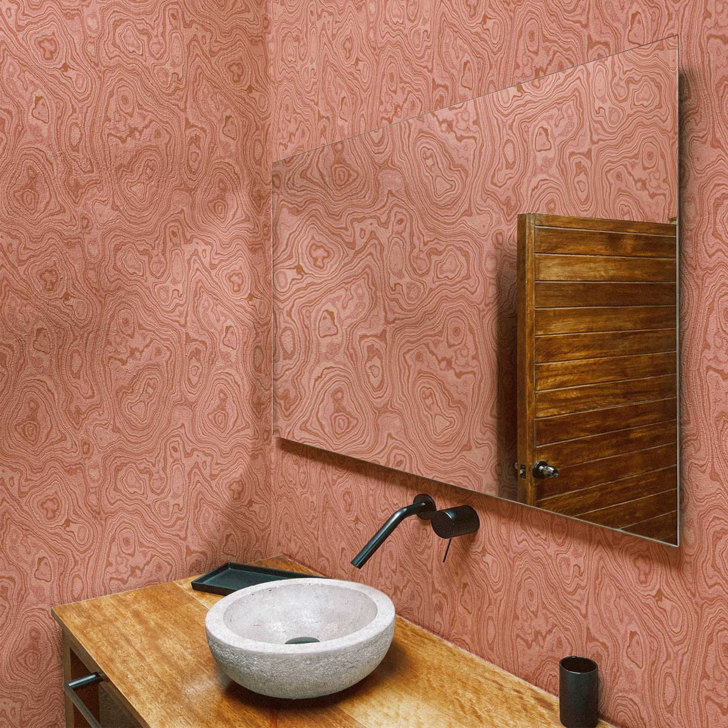 Pink Onyx Stone Wallpaper | Livettes | Livettes Wallpaper UK