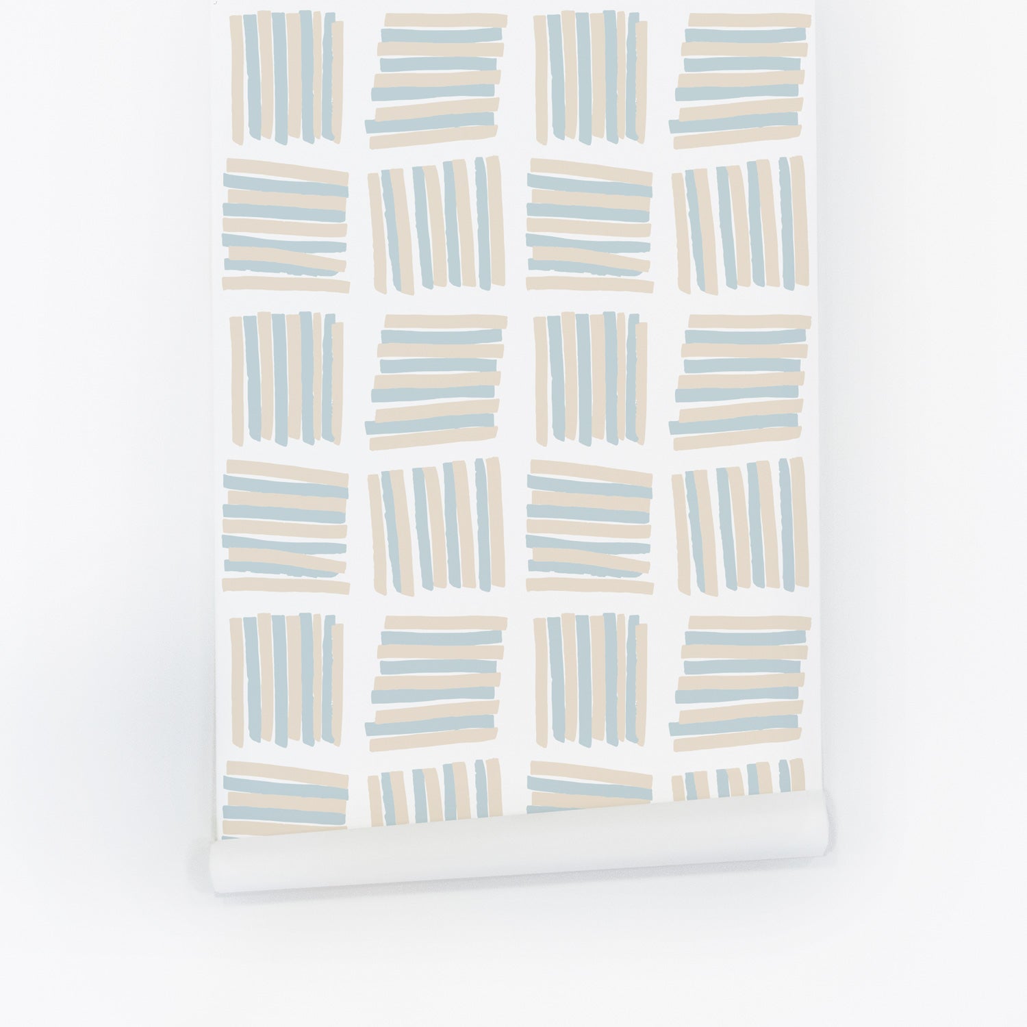 Beach Stripes Removable Wallpaper by Livettes | Livettes Wallpaper