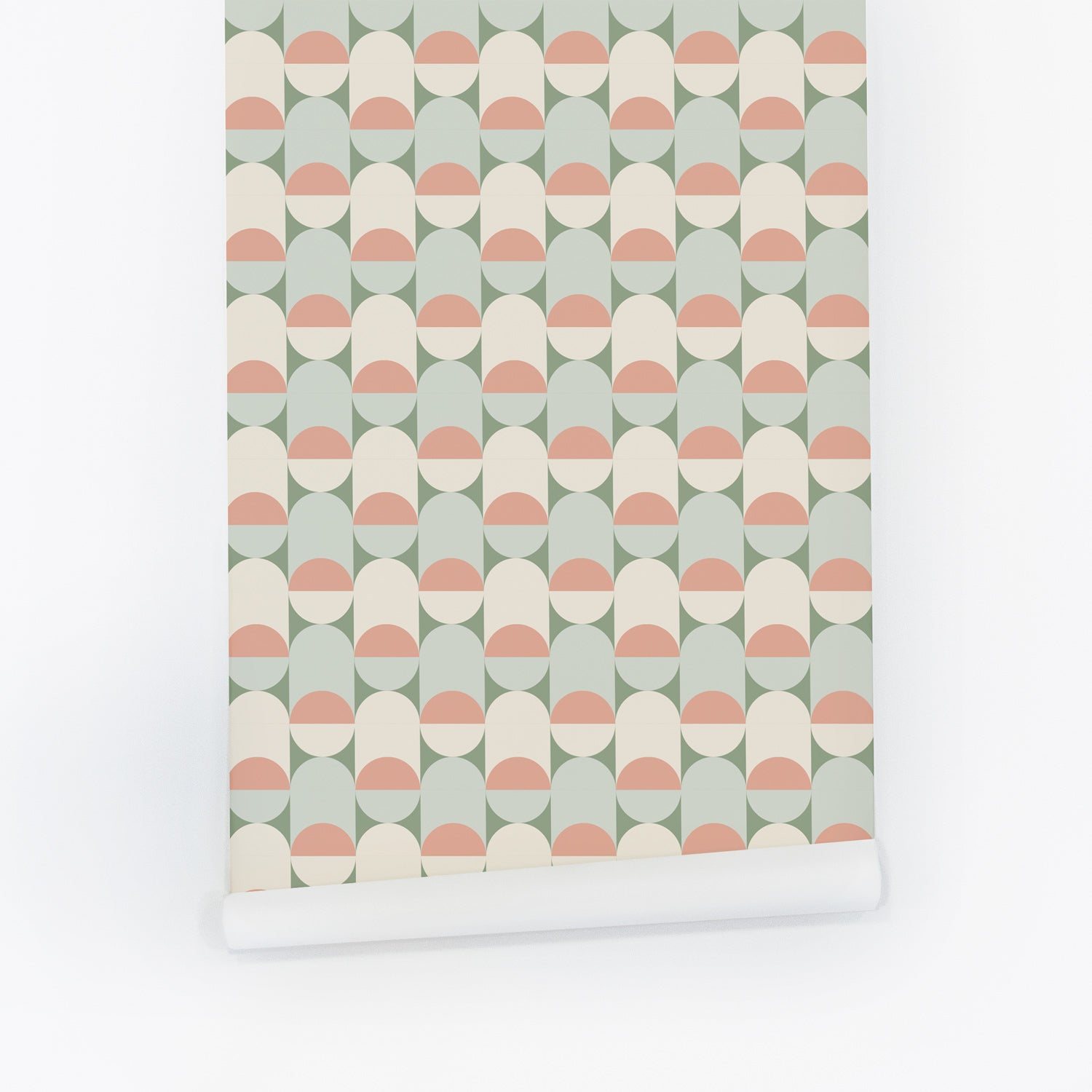 Pastel Mini Retro Design Wallpaper | Livettes | Livettes Wallpaper