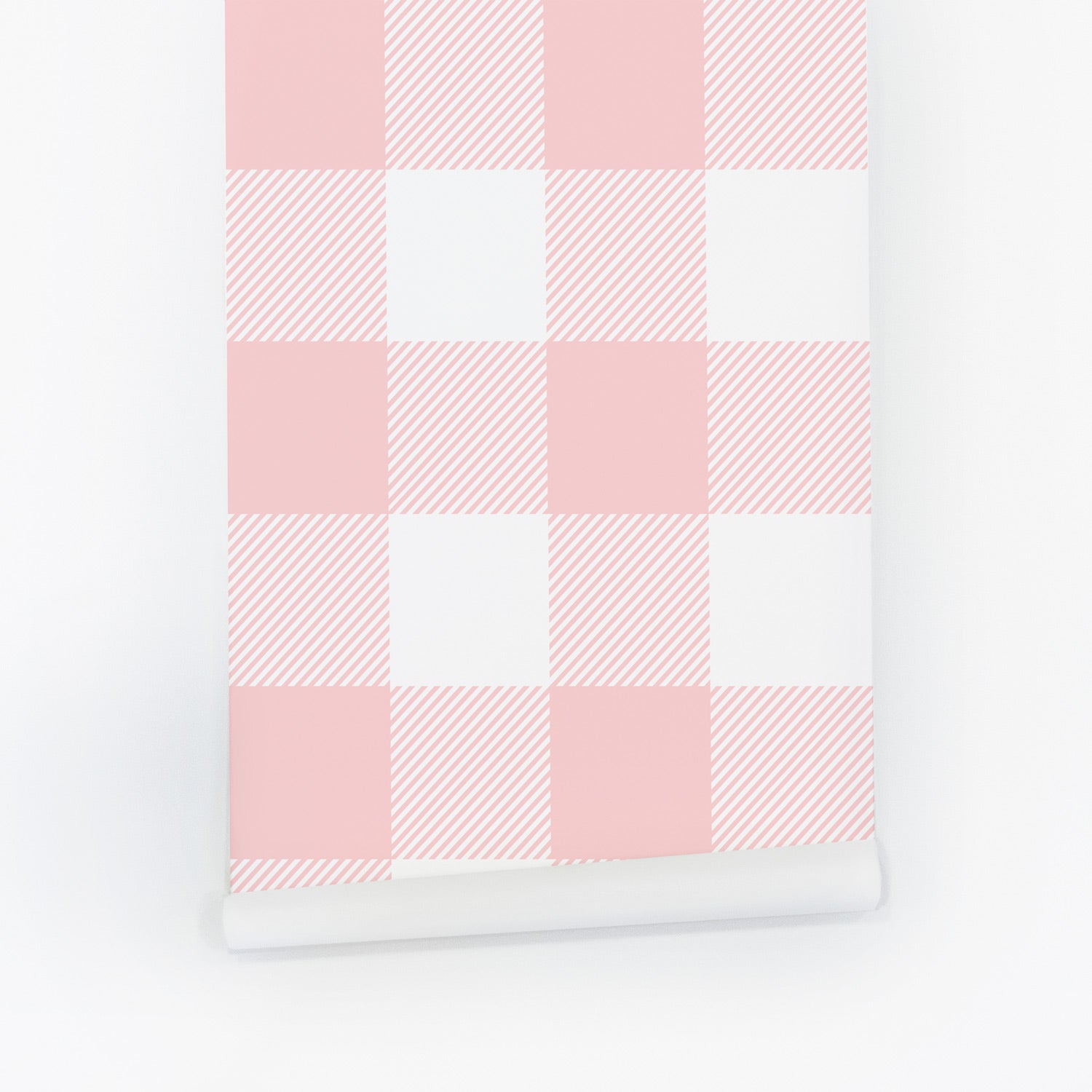 Pink Buffalo Check Wallpaper | Livettes | Livettes Wallpaper