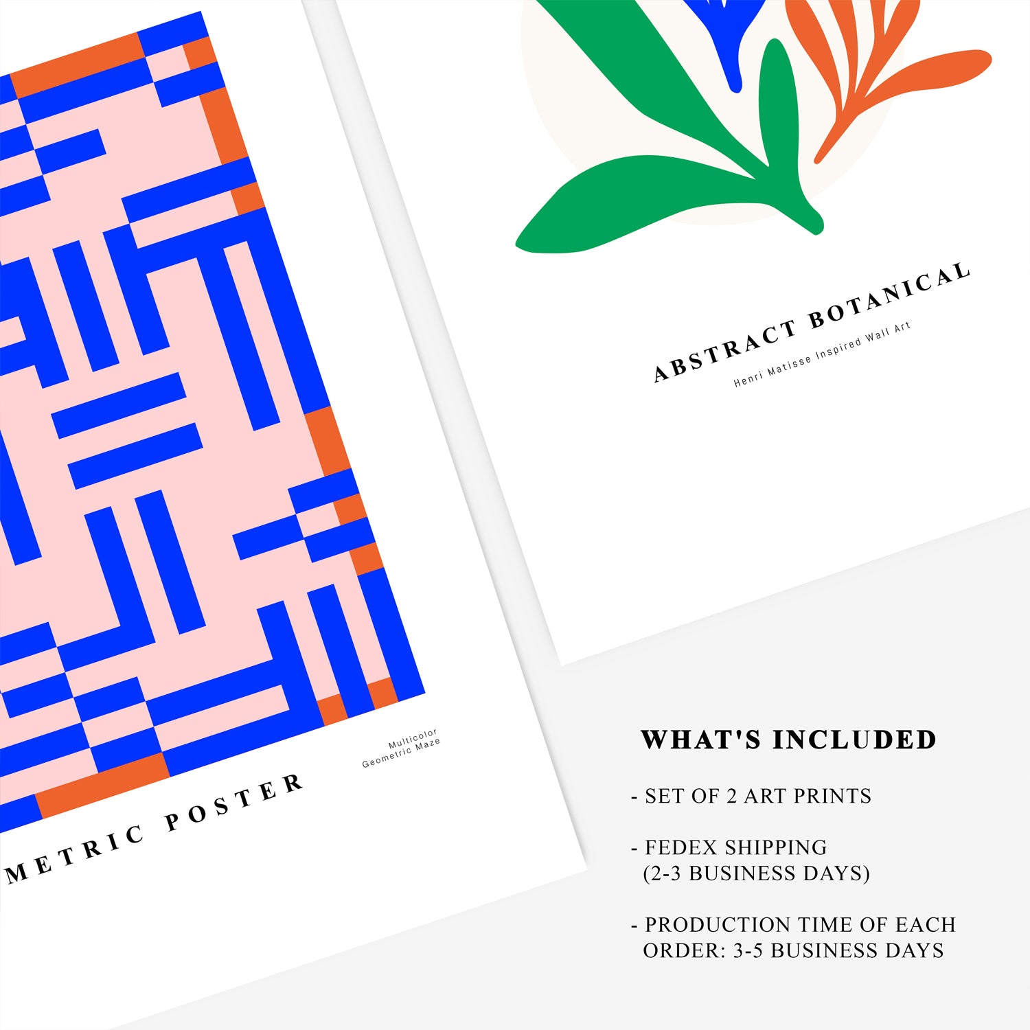 Danish Pastels Poster Duo Pack + Free FedEx Delivery | Livettes Wallpaper