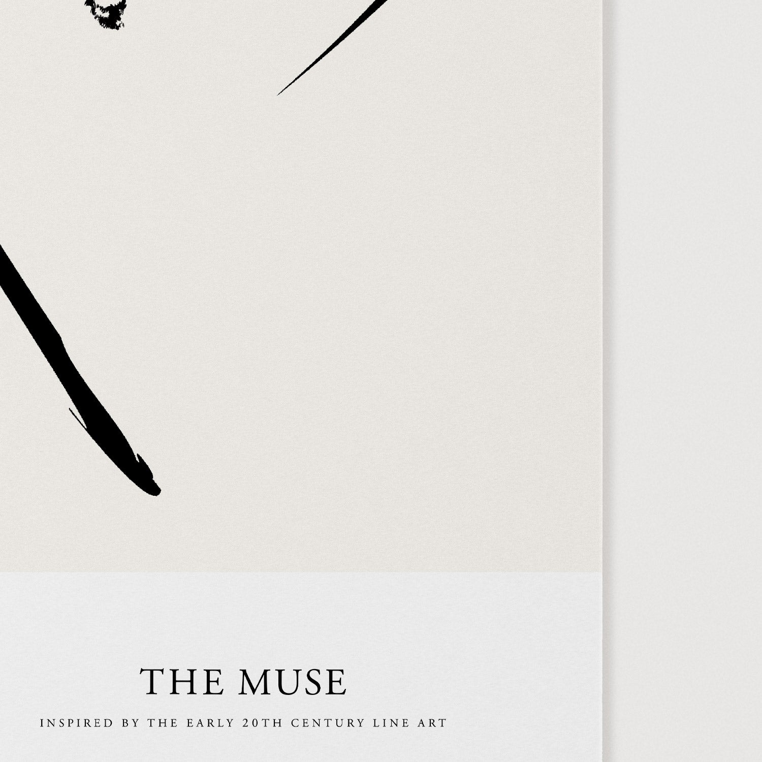 The Muse Art Print | Livettes Wallpaper UK