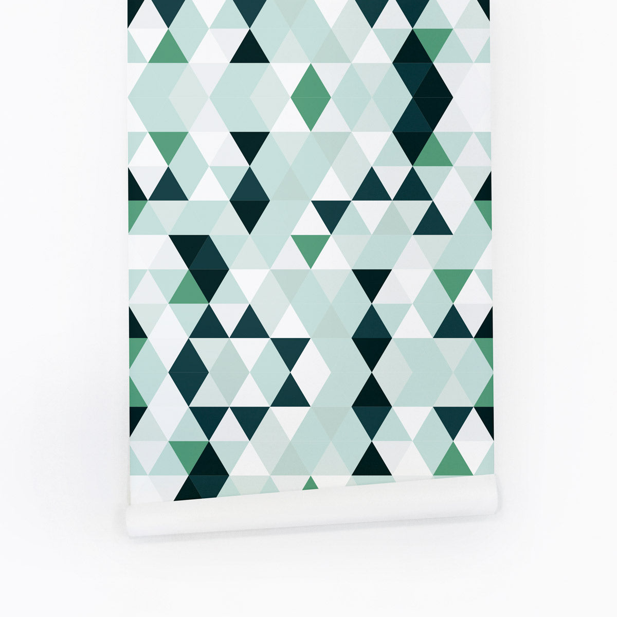 Teal kaleidoscope wallpaper by Livettes | Livettes Wallpaper