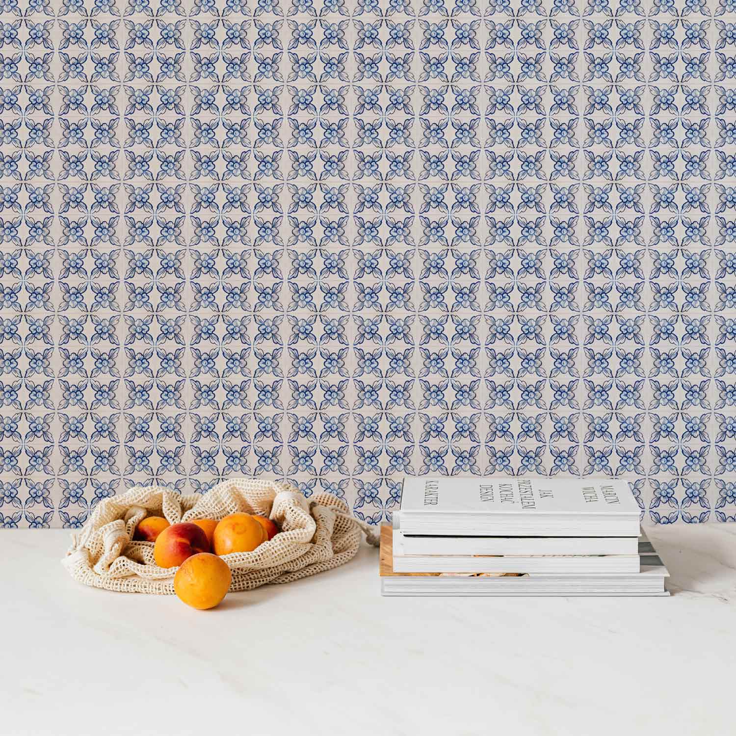 Tile Print Wallpaper