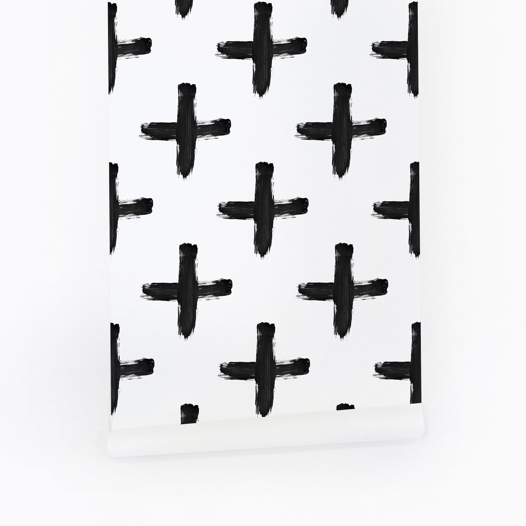 Removable wallpaper | Scandinavian cross pattern | Livettes | Livettes ...